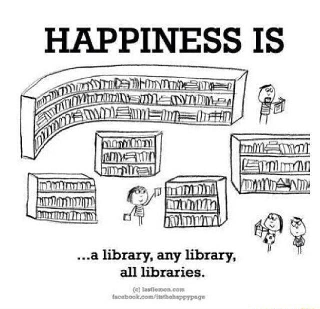 As Requested: Book Memes Part 2 - HAPPINESS IS J T=) in ..a library ...