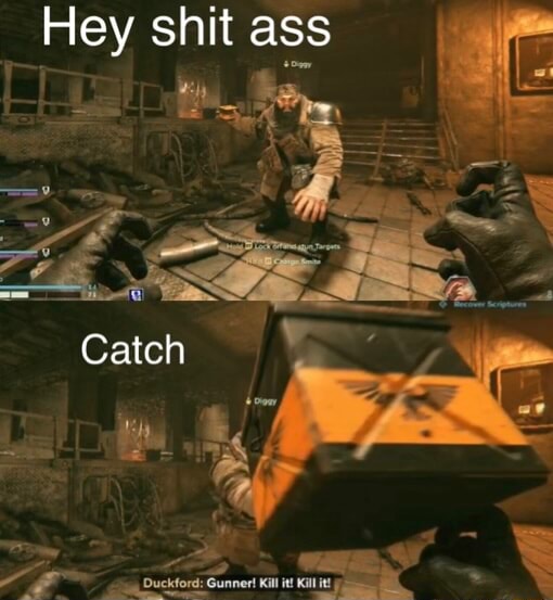 Hey shit ass Catch - iFunny