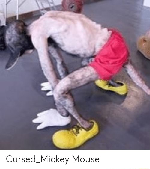 Cursed_Mickey Mouse - iFunny