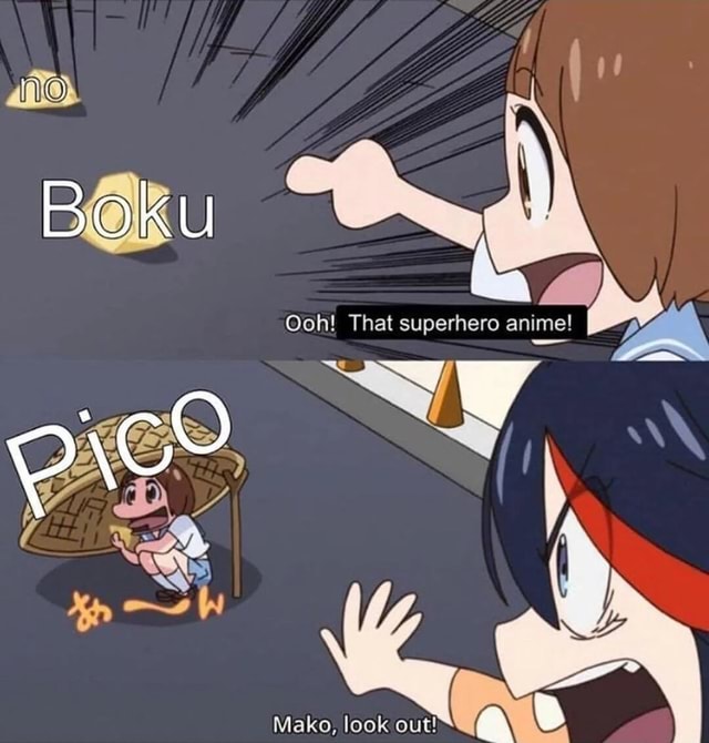 At 6... Qoh! That super co. Mako, look out! - iFunny