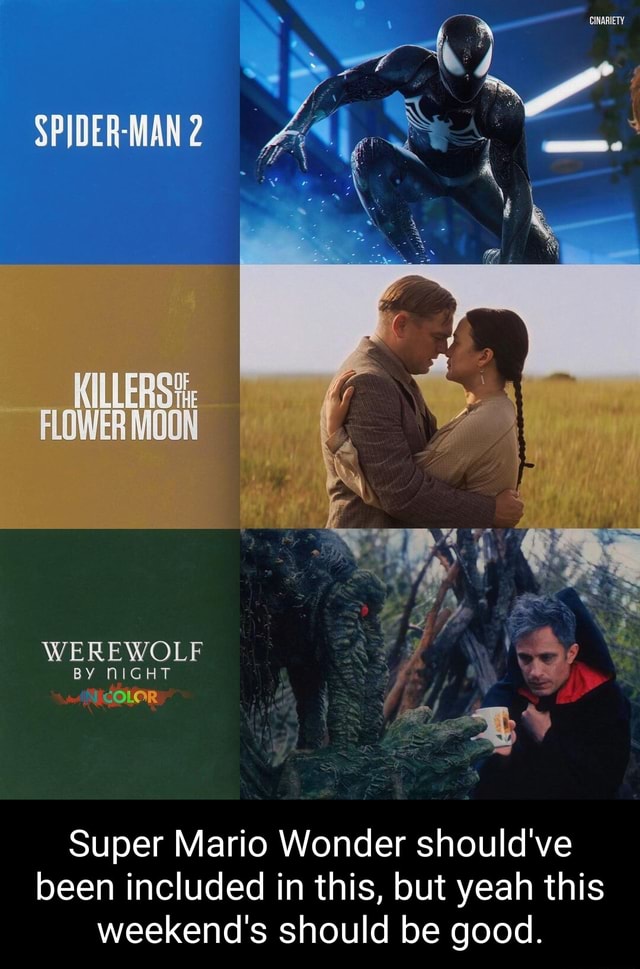 SPIDER-MAN WEREWOLF BY NIGHT INC Super Mario Wonder should've been ...