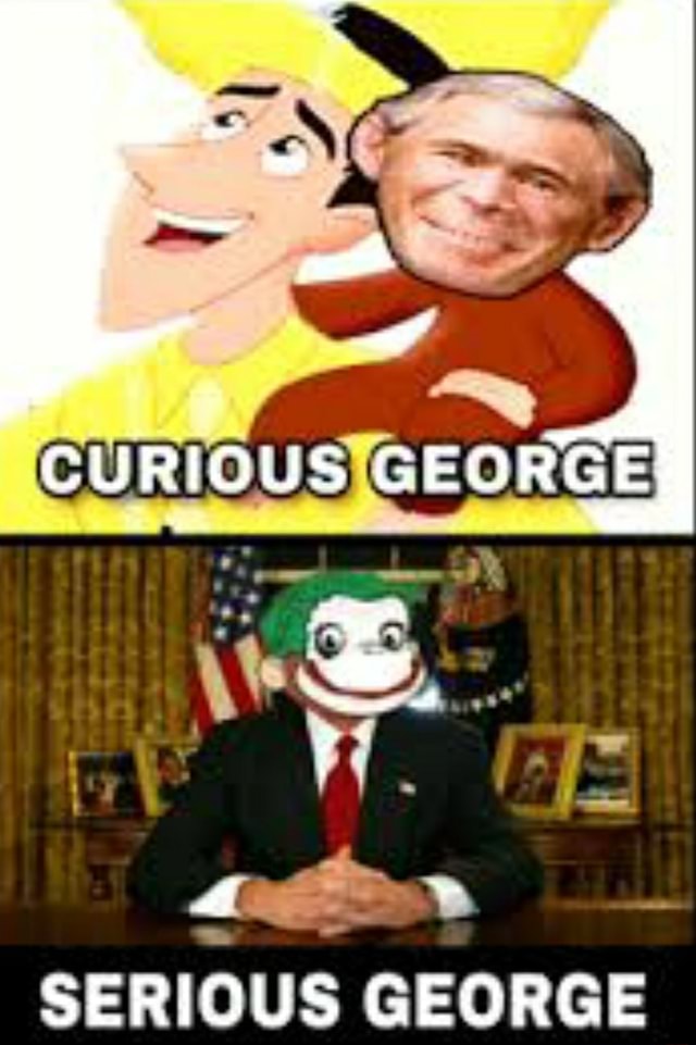 CURIOUS GEORGE SERIOUS GEORGE - iFunny