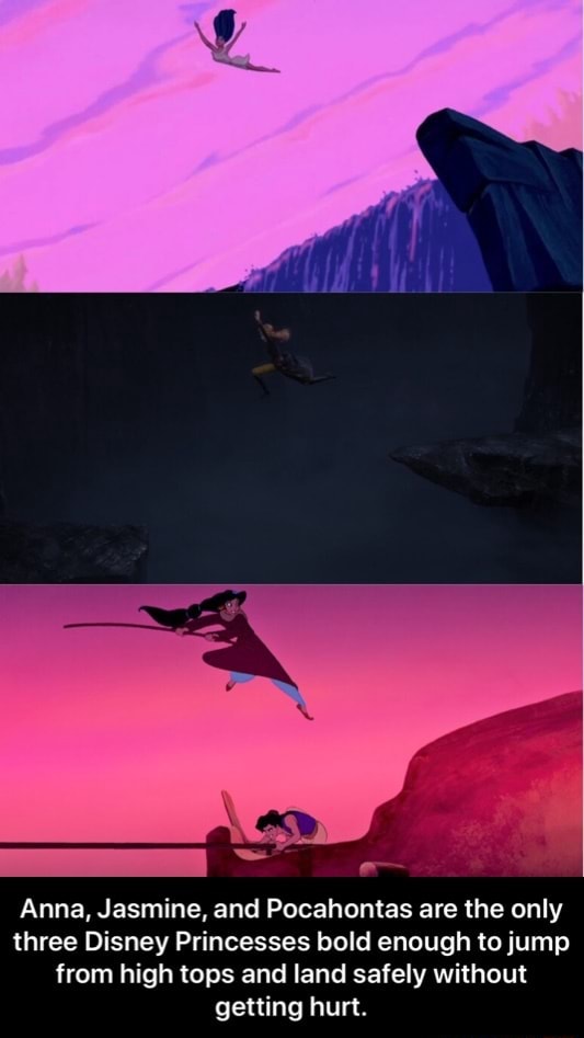 Anna, Jasmine, and Pocahontas are the only three Disney Princesses bold ...