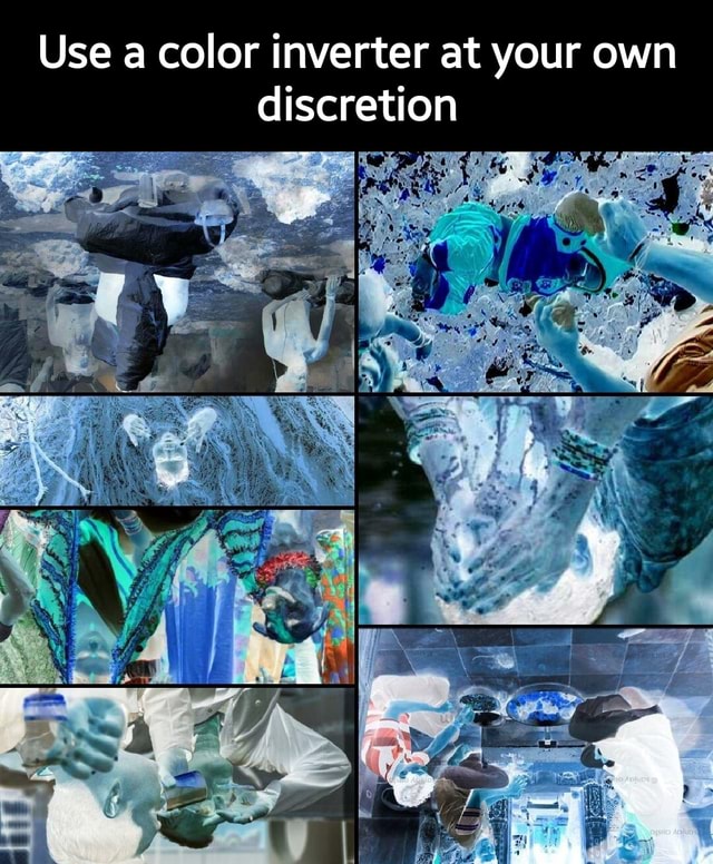 Use a color inverter at your own discretion - iFunny