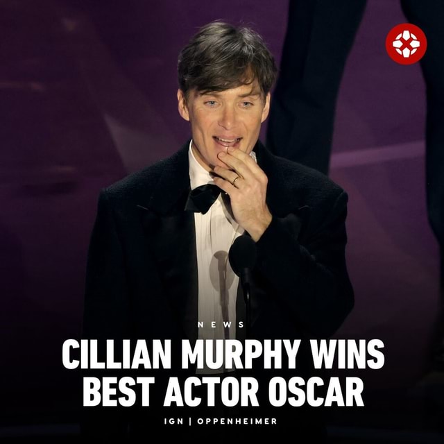 Cillian Murphy wins his first Oscar for his portrayal of J. Robert ...