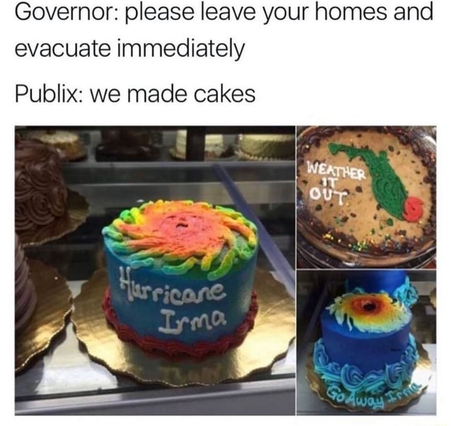 Governor: please leave your homes and evacuate immediately AS Publix ...