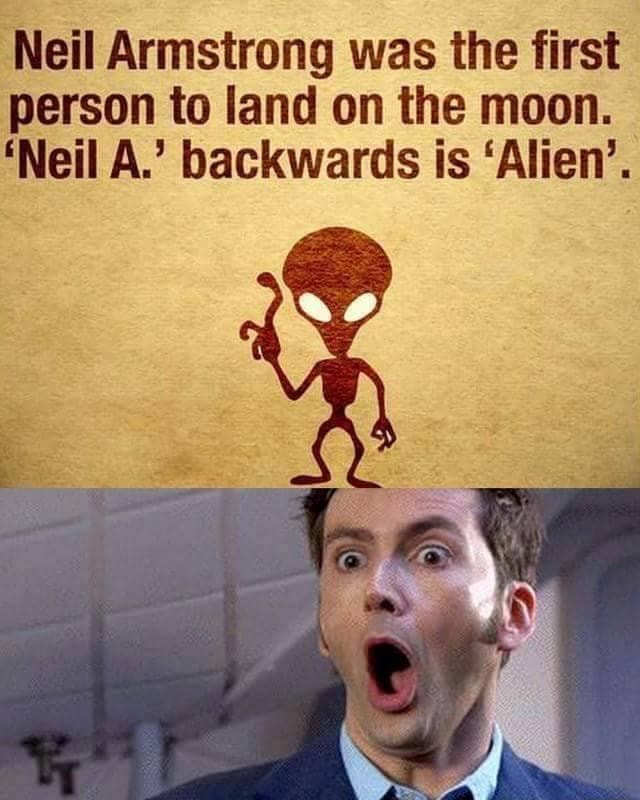 Neil Armstrong was the first person to land on the moon. 'Neil A ...