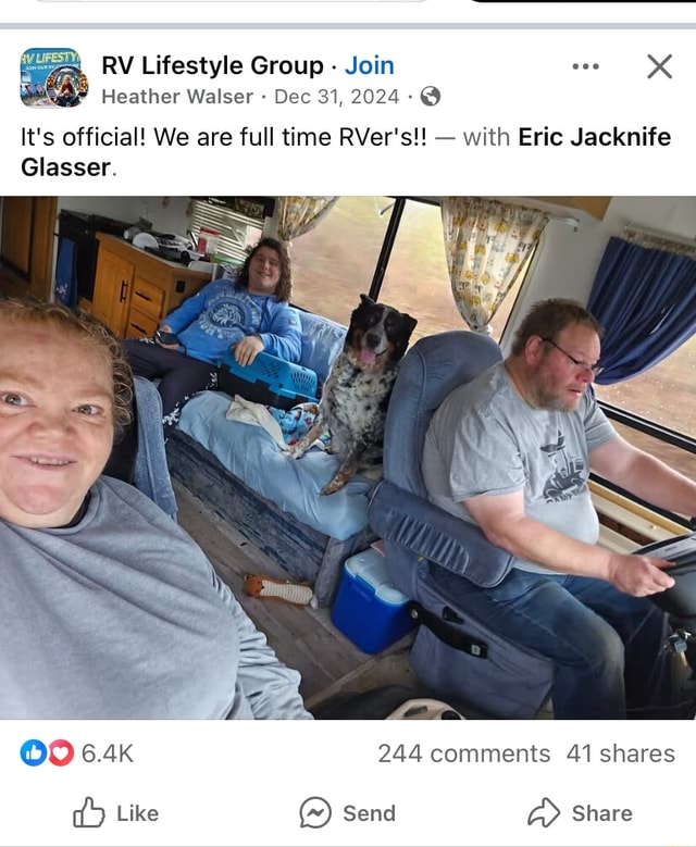 RV Lifestyle Group - Join 2024-@ oee xX Heather Walser De: 41 It's official! We are full time ...