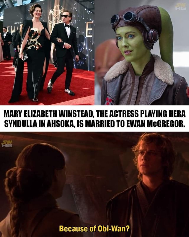 MARY ELIZABETH WINSTEAD, THE ACTRESS PLAYING HERA SYNDULLA IN AHSOKA ...