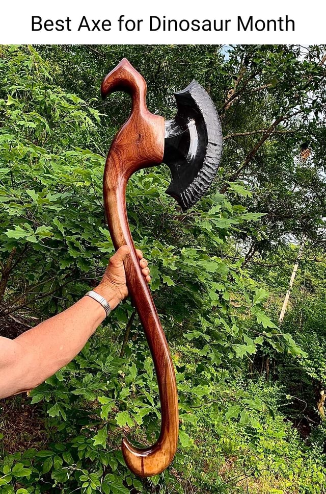 Best Axe for Dinosaur Month - iFunny