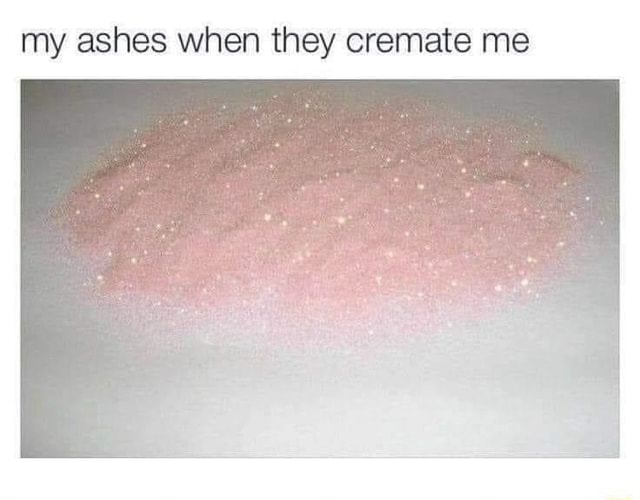 A small meme dump - my ashes when they cremate me - iFunny