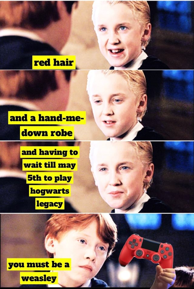 Red hair and a hand-me- down robe and having to wait till may oo to ...