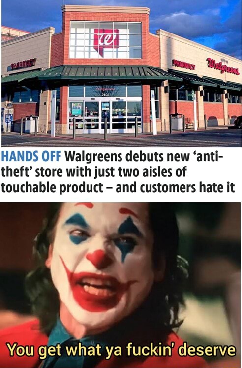 HANDS OFF Walgreens debuts new 'anti- theft' store with just two aisles ...