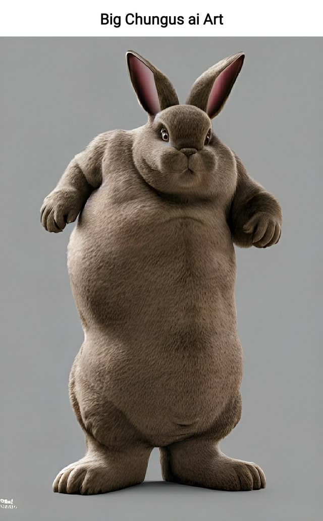 Big Chungus ai Art - iFunny