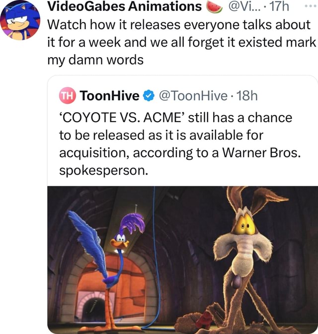 Watch how it releases everyone talks about VideoGabes Animations & @Vi ...