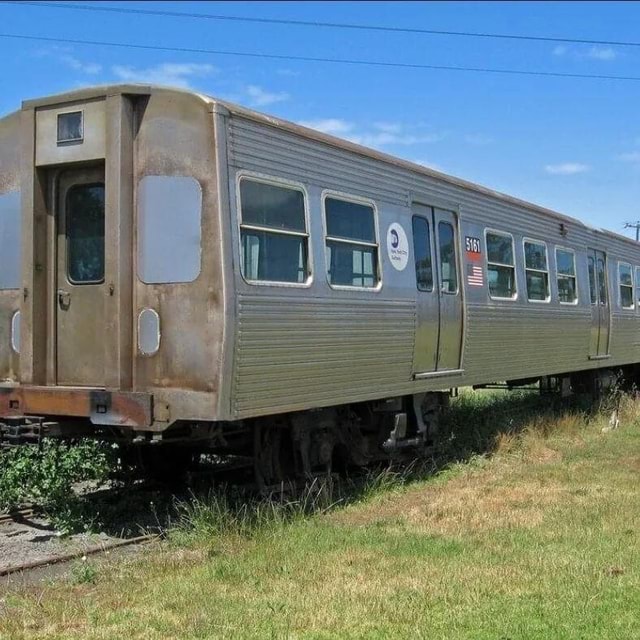 A mock-up NYC subway train used for the movie - The Knowing . . . # ...