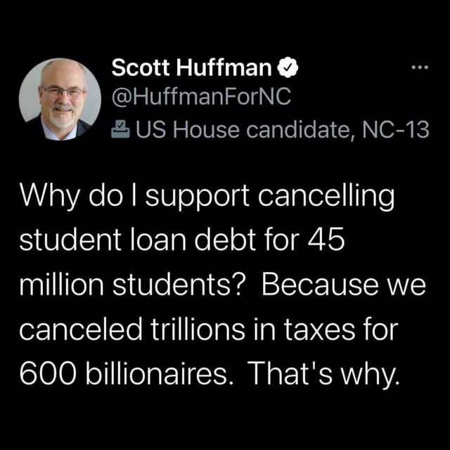 Scott Huffman @ @HuffmanForNC & US House candidate, NC-13 Why do I ...