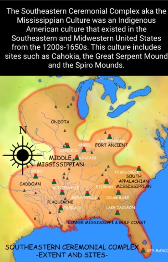 The Southeastern Ceremonial Complex aka the Mississippian Culture was ...