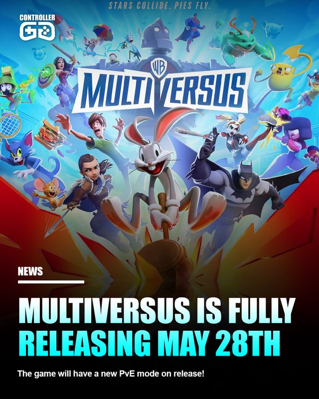 Multiversus just officially announced the new release date for the full ...