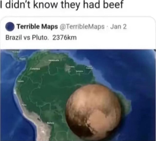 I clan Know they had bee Terrible Maps @TerribleMaps Jan 2 Brazil vs ...