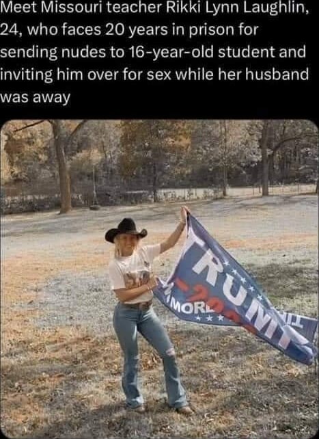 Meet Missouri teacher Rikki Lynn Laughiin, 4, who faces 20 years in ...