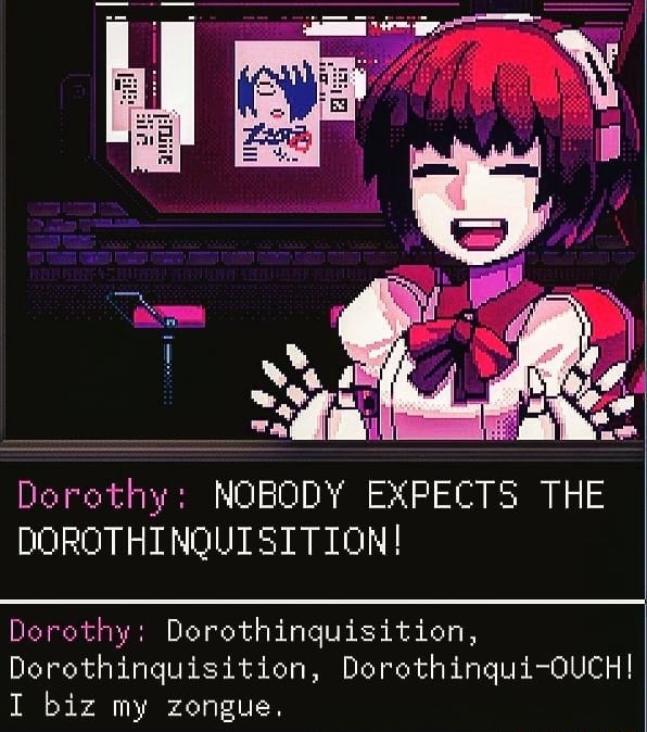 Dc‘ruzuﬂwgr: NOBODY EXPECTS THE DOROTHINQUISITION! Dorothy ...