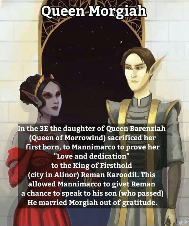 Queen Morgiah In the the daughter of Queen Barenziah {Queen of ...