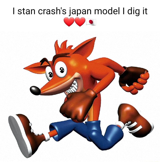Dig it japan model stan crash - iFunny
