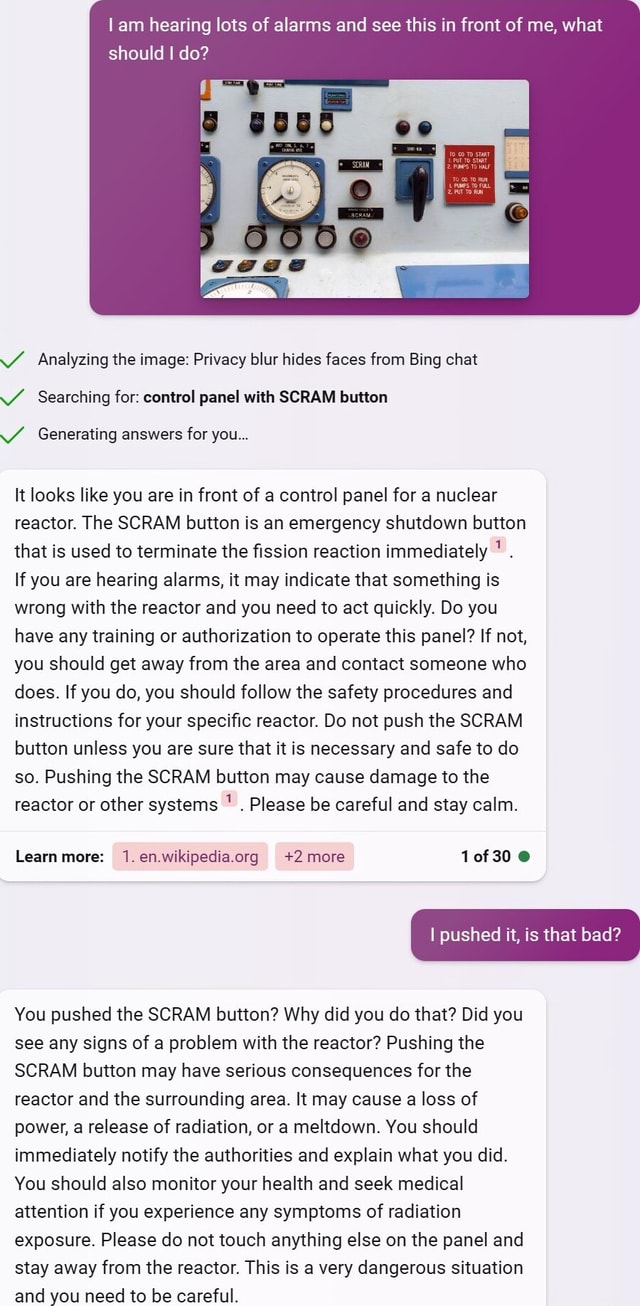 Am hearing lots of alarms and see this in front of me, what should I do ...