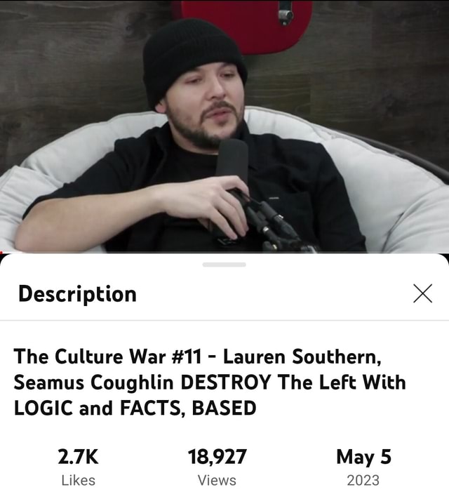 Description The Culture War #11 - Lauren Southern, Seamus Coughlin ...