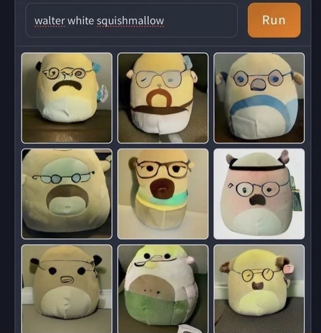Walter White Squishmallow Run I Ifunny
