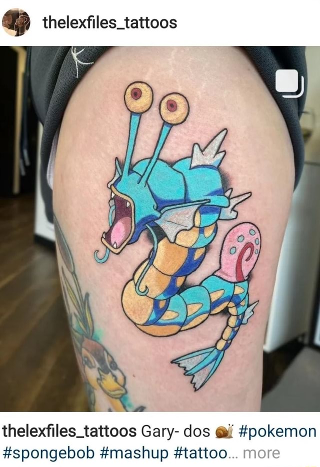 Thelexfiles_tattoos Via thelexfiles_tattoos Gary- dos #pokemon # ...