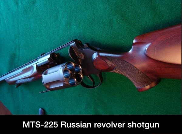 MTS-225 Russian revolver shotgun - MTS-225 Russian revolver shotgun - )