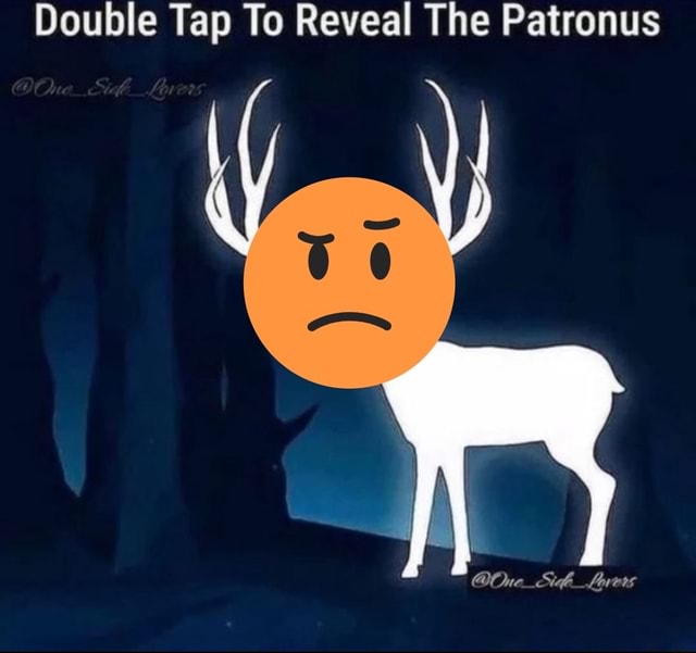 Double Tap To Reveal The Patronus - iFunny