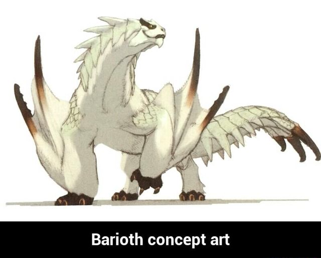 Barioth concept art - Barioth concept art - )