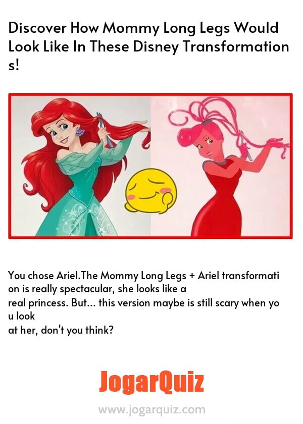 Discover How Mommy Long Legs Would Look Like In These Disney ...