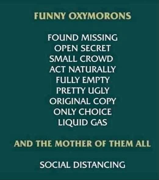 Keep it going. Civil war. Fresh frozen 🤪🤪 - FUNNY OXYMORONS FOUND ...