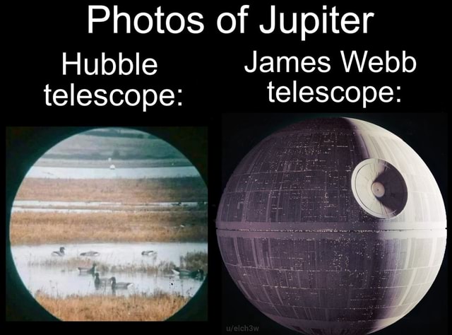 Photos of Jupiter Hubble James Webb telescope: telescope: - iFunny