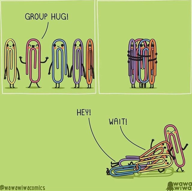 GROUP HUG! @wawawiwacomics - iFunny
