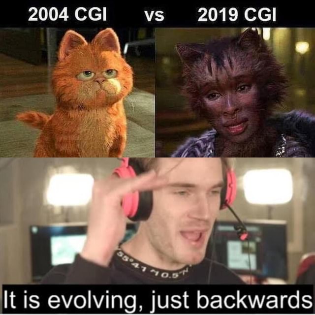 2004 CGI vs 2019 CGI ti is evolving, just backwards - iFunny