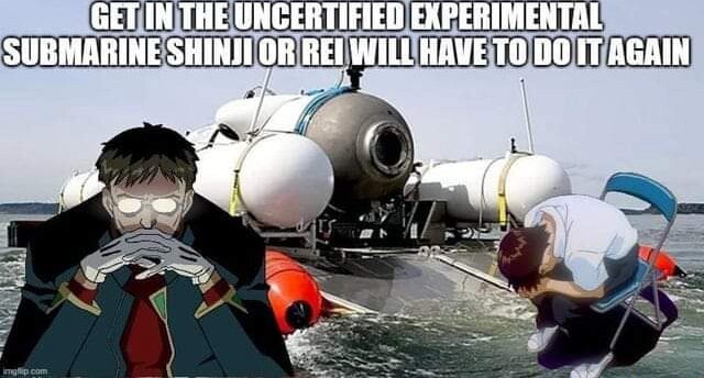GET IN THE UNCERTIFIED EXPERIMENTAL SUBMARINE SHINITOR REI WILL HAVE TO ...