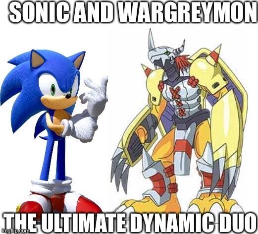 SONIC THE. ULTIMATE DYNAMIC DUO - iFunny