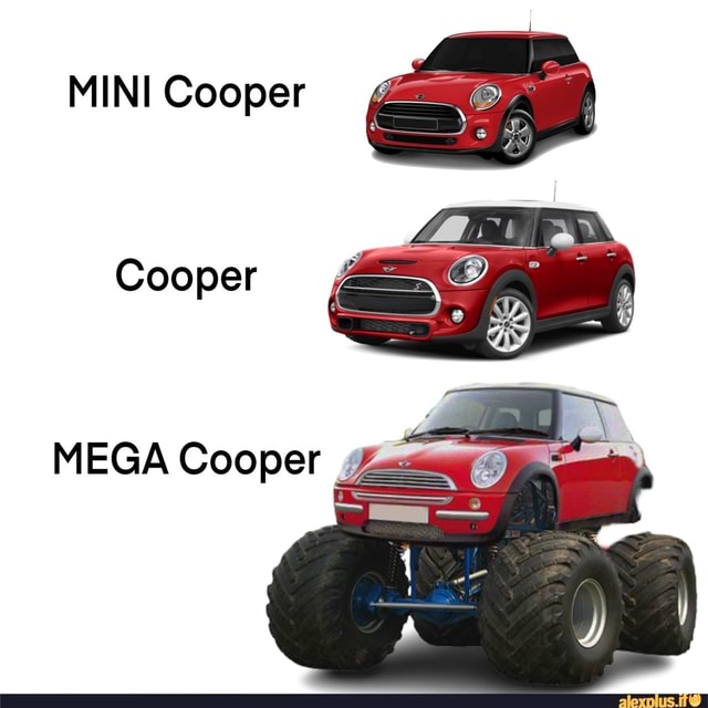 MINI Cooper Cooper MEGA Cooper - iFunny