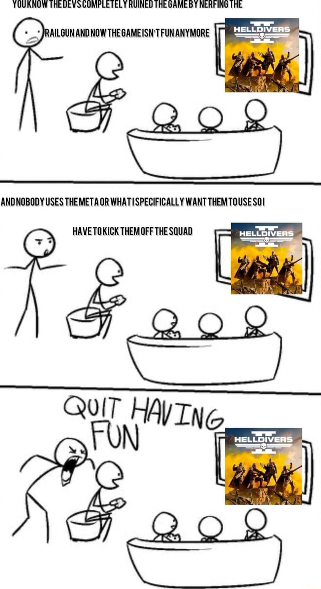 VOURNOW TRE DEVS COMPLETELY RUINED GAME NERFING SS ANDNOBODY USES THE ...