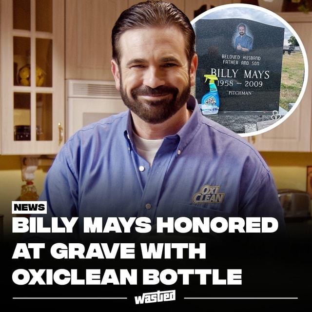 Rip to the legend - BELOWED HusBanD FATHER AND son AF CL BILLY MAYS HON ...