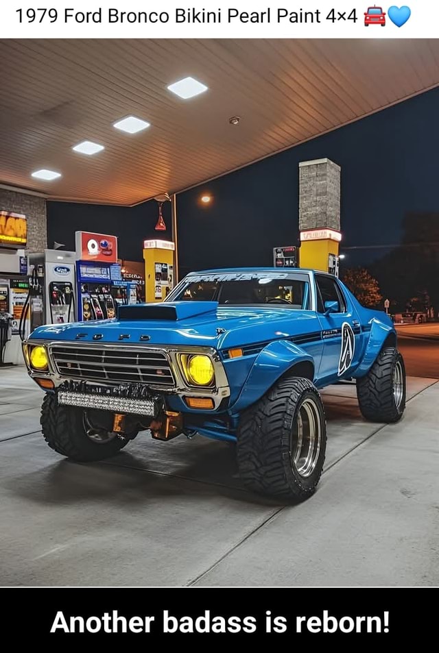 1979 Ford Bronco Bikini Pearl Paint Another badass is reborn! - America ...