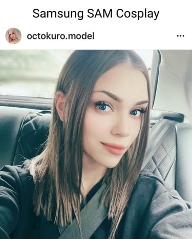 Samsung SAM Cosplay octokuro, model - iFunny