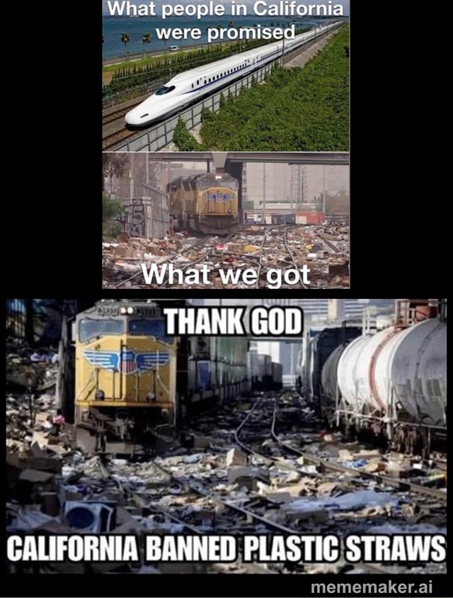 What people in California were promised What we got THANK GOD