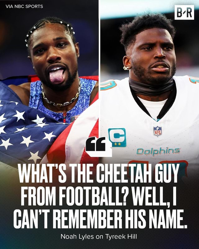 Noah Lyles clapped back at Tyreek Hill 👀 Who you got in a race? 🏃‍♂️ ...