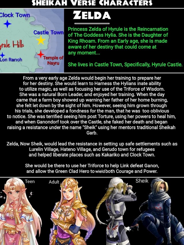 ZELDA Princess Zelda of Hyrule is the Reincarnation of The Goddess ...